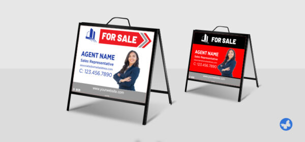 Common Sizes of Real Estate Signs in Canada | AgentPrint Guide